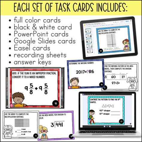 5th Grade Beginning Of The Year Math Review 4th Grade Eog Test Prep