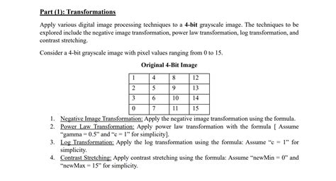 Solved This Is A Q From My Digital Image Processing Chegg Com