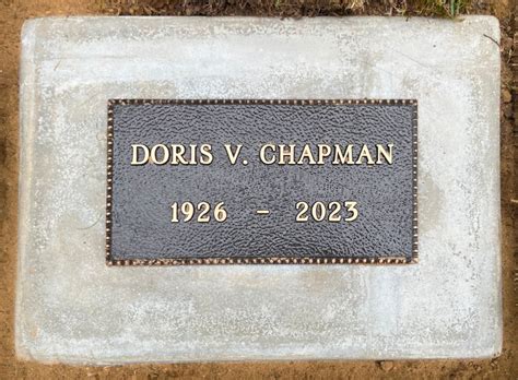 Doris V Chapman 1926 2023 Find A Grave Memorial