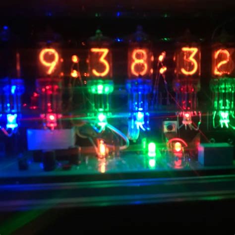 Oscilloscope Clock Or Scope Clock New Design Century Font Wifi Included