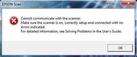 Fixing The EPSON Scan Cannot Communicate With The Scanner Error Mikes Research And