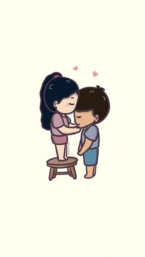 Forehead Kiss 🤭😘 Cute Couple Wallpaper Anime Wallpaper Couple Wallpaper