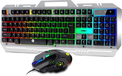 Frontech Kb 0039 Wired Super Design Gaming Keyboard And Optical Mouse