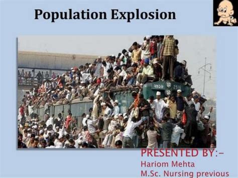 Population Explosion Ppt