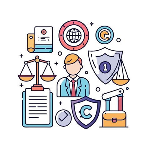 Premium Vector Realistic Security And Protection Different Icons Set