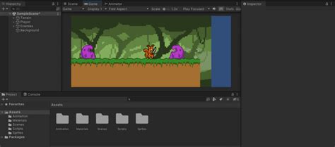 Fix Background To Moving Camera Runity2d
