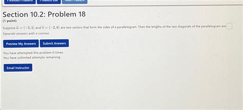 solved section 10 2 problem 18 1 ﻿point suppose