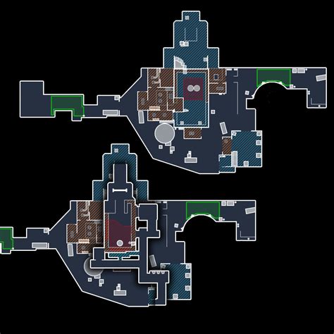 8 Important Nuke CS GO Callouts Diagram Quizlet