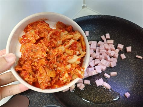 스팸김치볶음밥 레시피