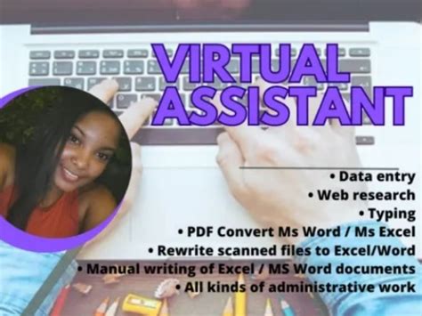 I Will Virtual Assistant And Data Entry Upwork