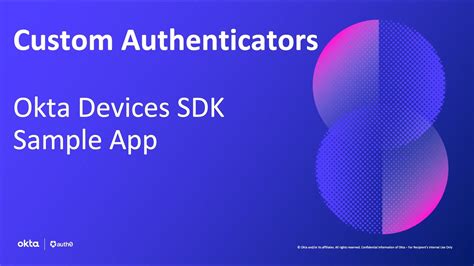 Okta Devices Sdk Sample App Youtube