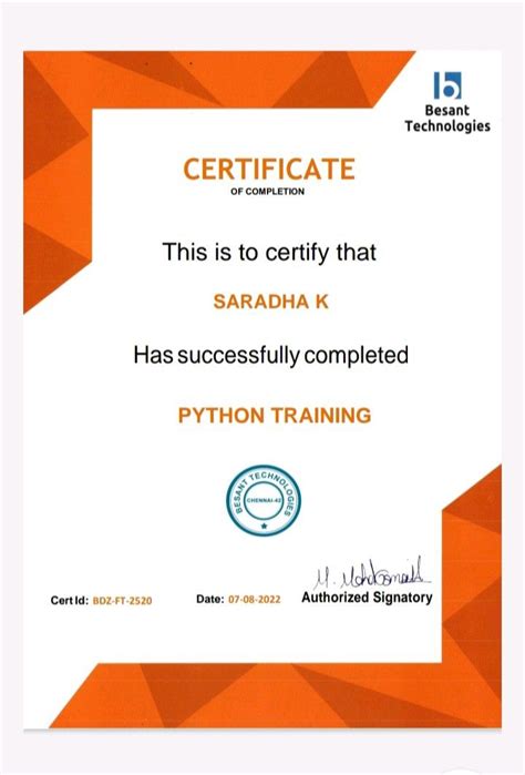 Saradha K On Linkedin Python Computer