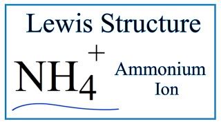 Ammonium Hydroxide Lewis Structure