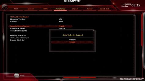 How To Enable Tpm 20 In Bios