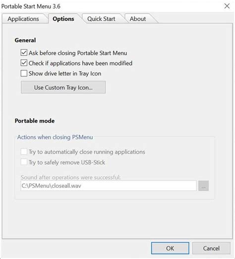 Portable Start Menu Additional Start Menu For Windows