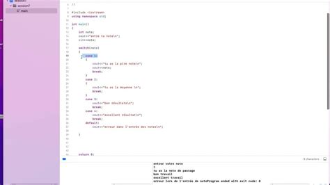 Apprendre à Utiliser La Fonction Switch En Language C Youtube