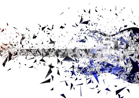 3 ª Ilustración De Una Guitarra Eléctrica Que Explota Y Esparce