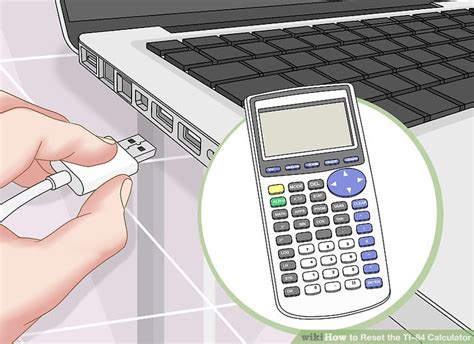 How To Reset The TI Calculator Steps With Pictures