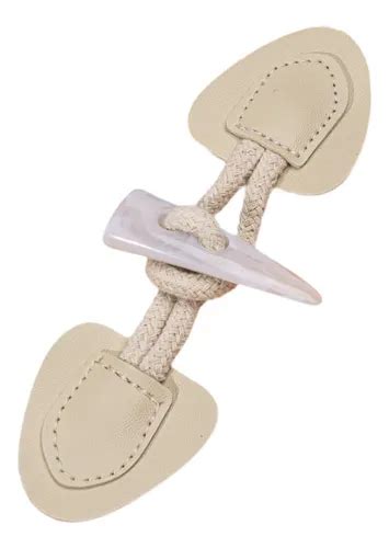 Coser On Toggle Botón Toggle Cierre Beige Amarillo Mercadolibre