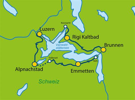 Recorrido Circular Por El Lago De Lucerna