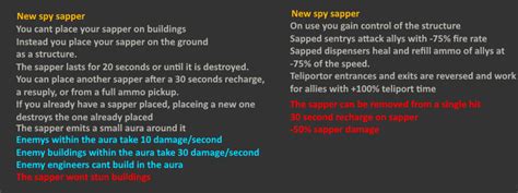 Couple Spy Sapper Concepts So That They Have More Then Just Stock Or A