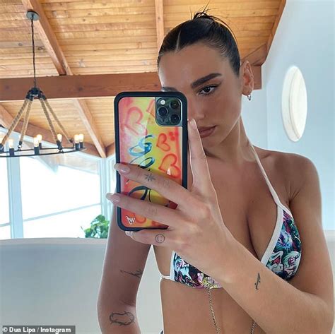 Dua Lipa Puts On A Very Racy Display In Sex Logo Underwear Daily