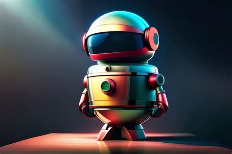 Premium Photo Interactive Robot Toy Cute Robotic