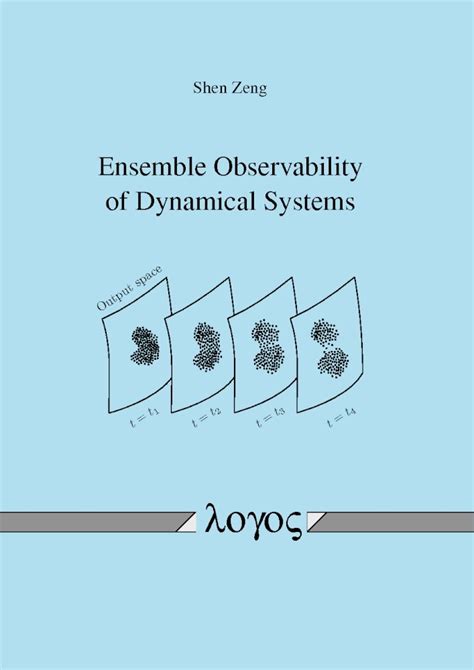 Ensemble Observability Of Dynamical Systems 9783832542801