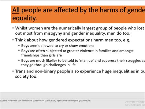 Gender Equality Full Pshe Lessonassembly Teaching Resources