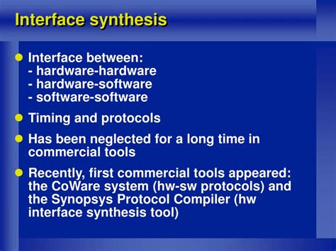 Ppt Codesign Of Embedded Systems Powerpoint Presentation Free