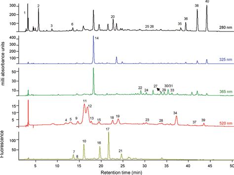 gradient reversed phase hplc analysis of the p r drink with pda