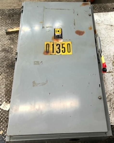 Square D 400a 600vac Safety Switch Bme Bearings And Surplus