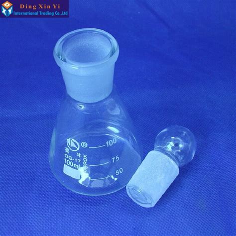 1pc 100ml Glass Conical Flask Glass Erlenmeyer Fla Vicedeal