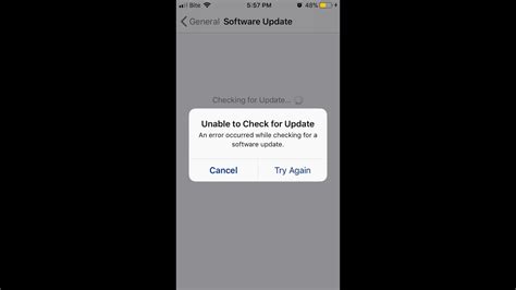 Simple Step To Fix Update Error In IOS 11 In IPhones YouTube