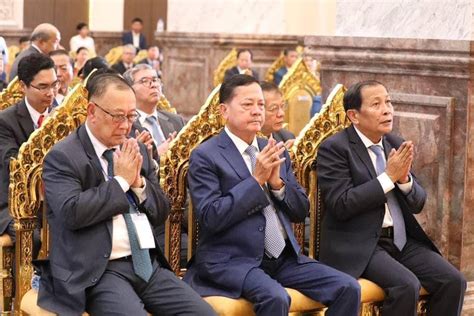 សម្ដេច ក្រទ្បា ហោម ស ខេង អញ្ជើញ ជា អធិប តី ពិ ធី ក្រុង ពាលី និង ចម្រើន ព្រះ បរិត្ត អគារ ទី ស្ដី