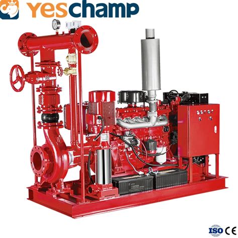 Fire Fighting System Diesel Engine Driven Fire Pump Fire Pump And