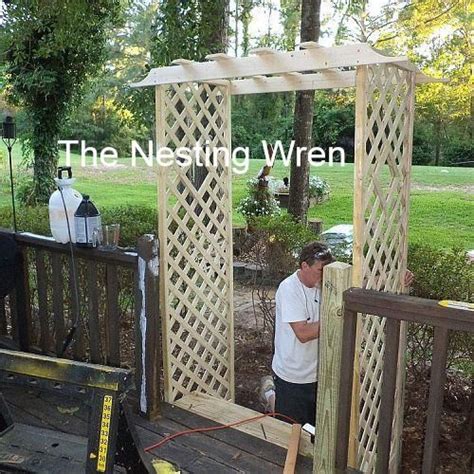 Deck Trellis Deck Trellis Pergola Pergola With Roof