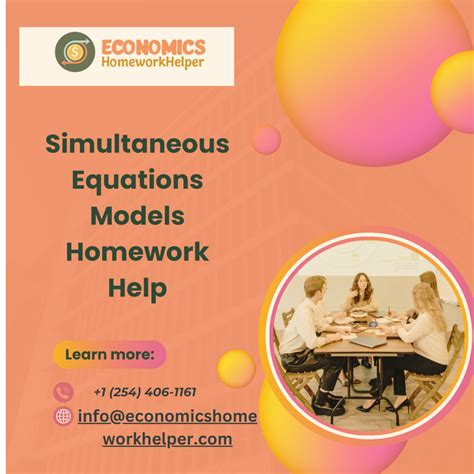 Expanding Our Services Simultaneous Equations Models Homework Help Now Available By