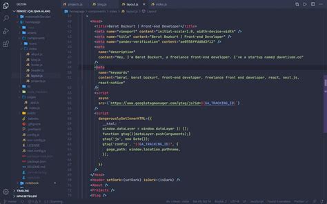 My Vscode World Berat Bozkurt