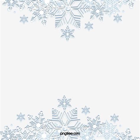 종이 컷 스타일 유럽 신선한 눈송이 일러스트 테두리 종이 컷 스타일 눈송이 투사 Png 일러스트 및 Psd 이미지 무료 다운로드 Pngtree