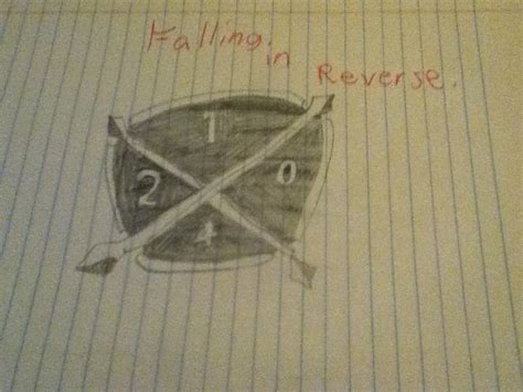 Falling In Reverse Logo Drawing By Grey217 DragoArt