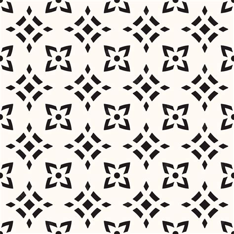 Premium Vector Vector Geometric Abstract Seamless Monochrome Pattern Texture Background
