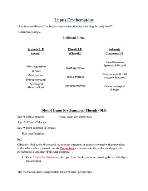Pdf Lupus Erythematosus Diagnosis Oral Manifestations Treatment
