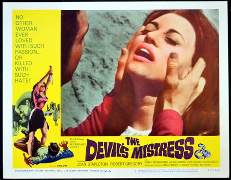 Devils Mistress Rare Film Posters