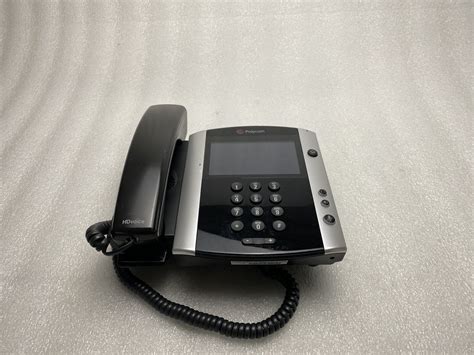 Used Polycom Vvx 601 Gigabit Ip Phone W Handset No Stand Tested And Factory Reset Ubb Threads