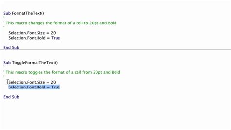 Using The If Statement In Excel Macros Youtube