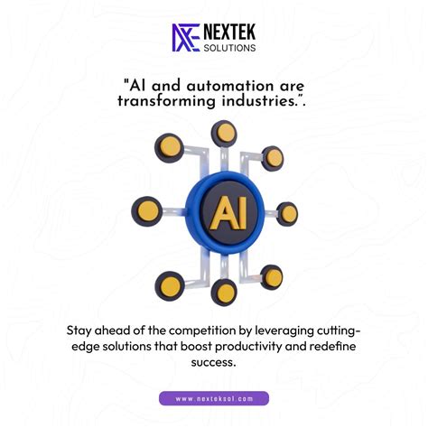 Ai Automation Industryinnovation Productivityboost Futureofwork Digitaltransformation