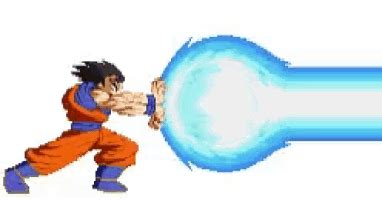 Goku Kamehameha Side View Png