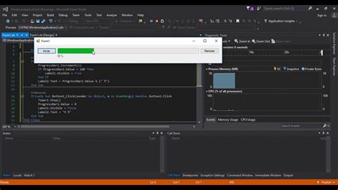 Barra De Progreso Progressbar Visual Basic Youtube