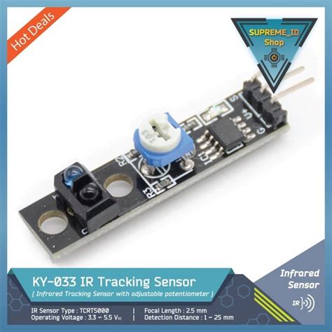 Jual Ky033 Ky 033 Infrared Ir Reflective Photoelectric Tracking Sensor